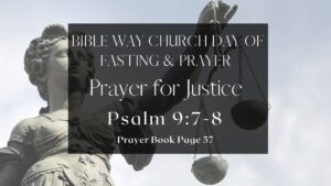 Church Wide Fasting and Prayer Day - Bible Way Church of Washington DC